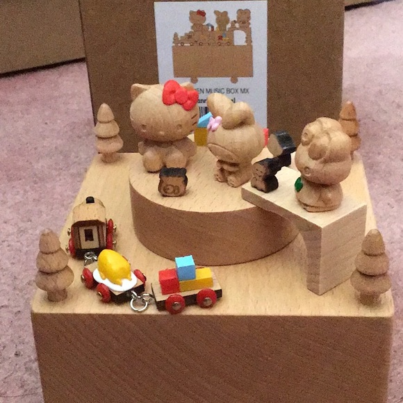 Sanrio | Other | Sanrio Wooden Music Box Hello Kitty | Poshmark